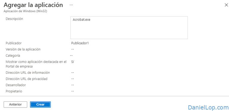 Despliegue de aplicaciones en Windows con Intune