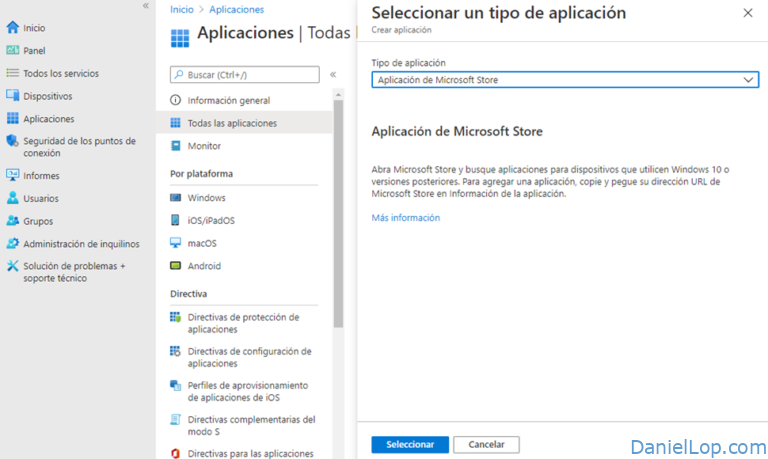 Despliegue de aplicaciones en Windows con Intune